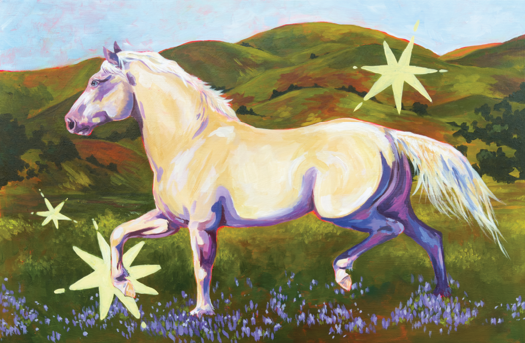Audrey Chamberlin Art – Pony Up! By Audrey