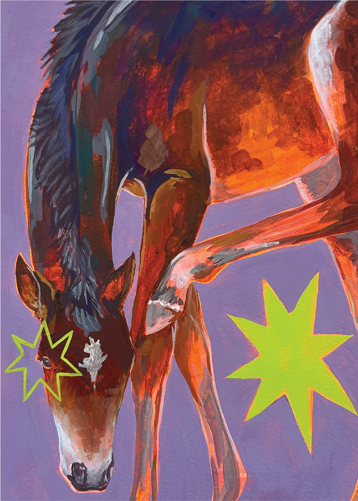 Audrey Chamberlin Art – Pony Up! By Audrey